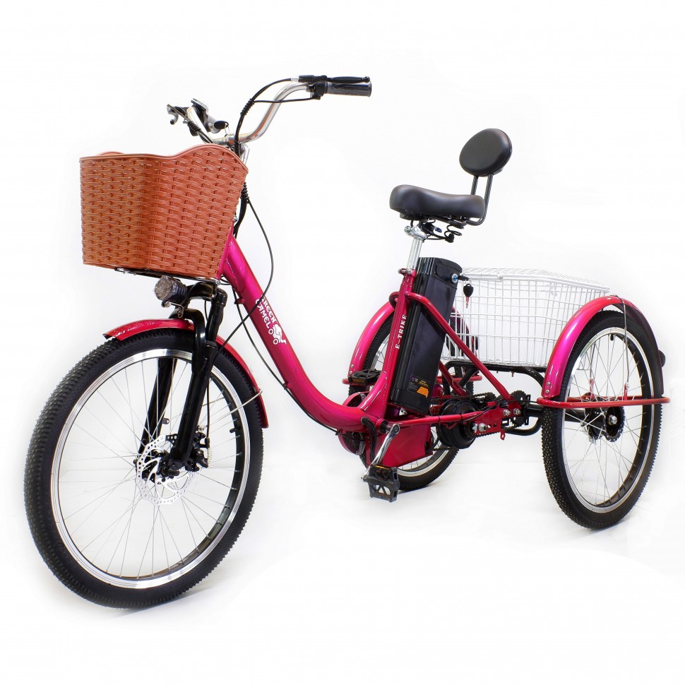 Электровелосипед GreenCamel Трайк-B (R24 500W 48V 20Ah) - купить по ...